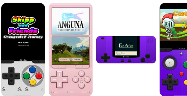 iPhoneでファミコンからGB・64・DSまで遊べるエミュレータ「Delta」App Storeで無料配信。その場セーブや各種コントローラも ...