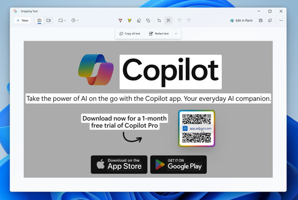 Windows 11にスクショ内のQRスキャンや絵文字を図形として追加できる新機能 | テクノエッジ TechnoEdge