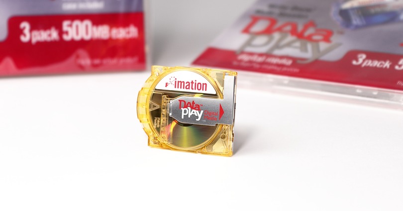 幻の超小型光ディスク「DataPlay」（500MB、2002年頃～）：ロストメモリーズ File036 1枚目の写真・画像 | テクノエッジ TechnoEdge